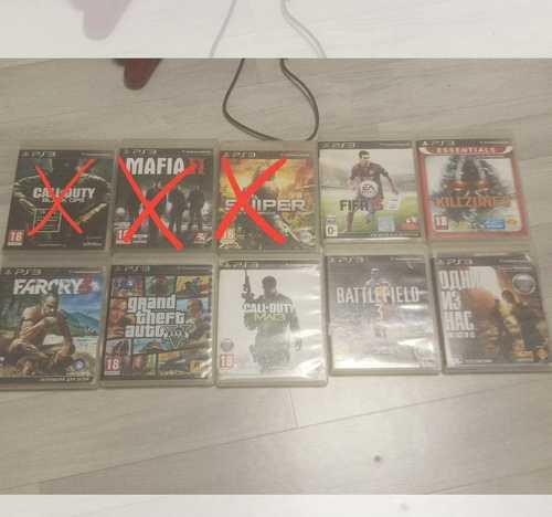Диски на ps3