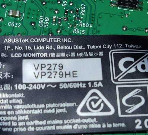 Детали для монитора Asus VP279HE