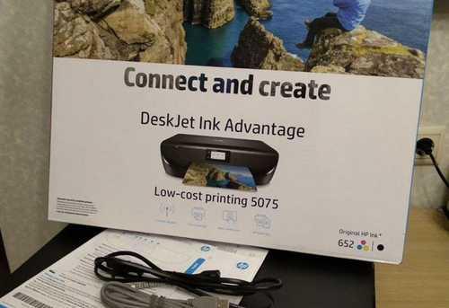Мфу струйный 5075 HP DeskJet Ink Advantage