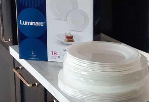 Новый столовый сервиз Luminarc 18 предметов