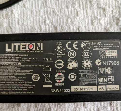 Блок питания для ноутбука acer NSW24032 / N17908