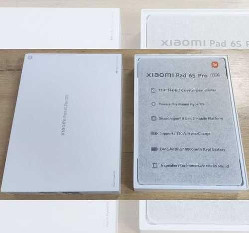 Планшет Xiaomi Pad 6S Pro 12/512гб Wi-Fi, CN-верси