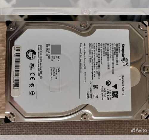Жёсткий диск Seagate Barracuda ST31000524AS 1 Tb