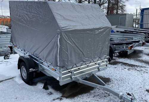 Легковой прицеп 2.7х1.5 с тентом скос