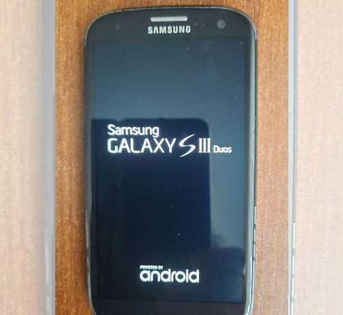 Телефон Samsung galaxy S3 duos