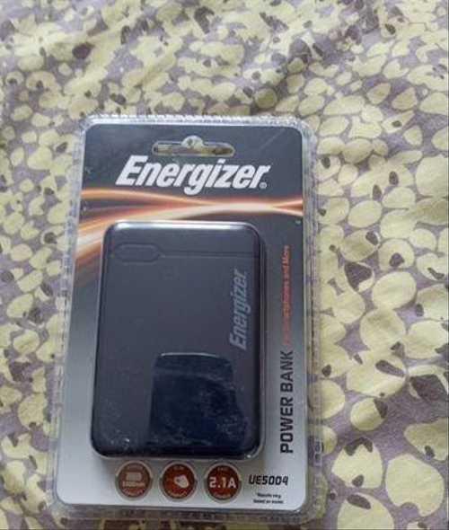 Портативный аккумулятор Energizer UE5004 черный