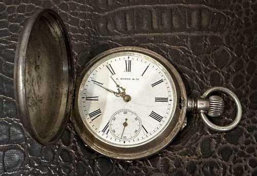 Часы карманные Мозер начало 19 века на ходу