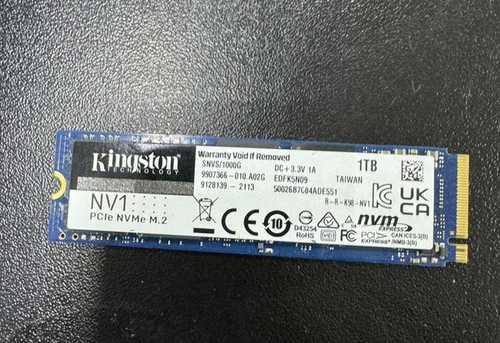 SSD Kingston NV1 1TB m.2 snvs/1000g