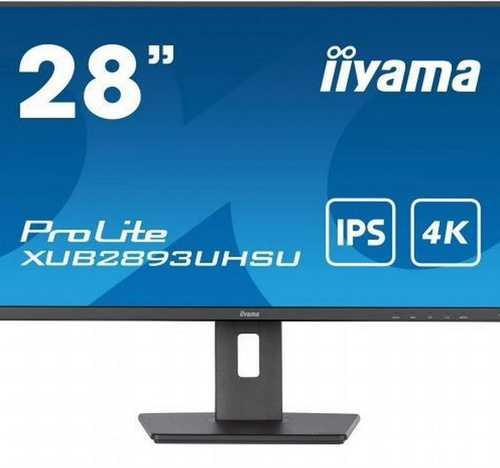 Монитор iiyama 28" ProLite XUB2893uhsu-B5 Black