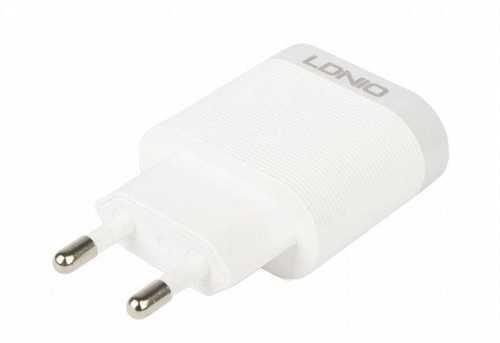 Блок питания ldnio USB 3.0А QC3.0+Lightning белый