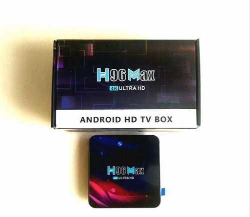 Tv Box H96 Max настроенный с ATV прошивкой