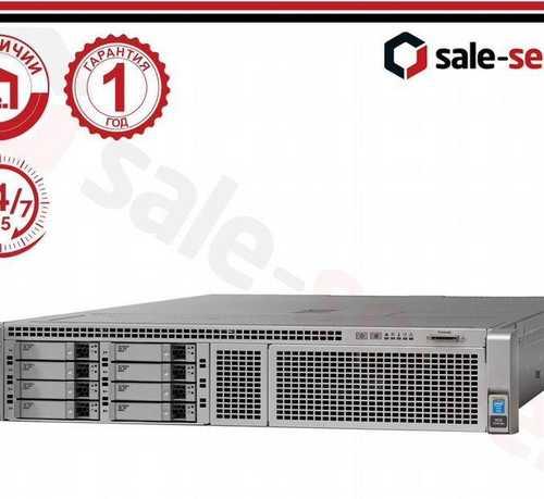 Cервер cisco C240 M4 8SFF E5-2620 v3 16GB