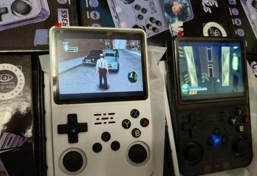 Игровая консоль R36S с Русскими играми PSP,Dreamc