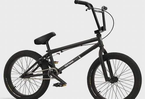 Велосипед трюковой BMX 713bikes Black 20"