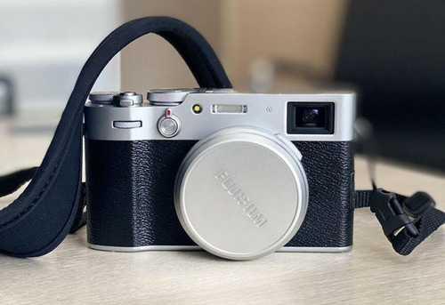 Компактный фотоаппарат Fujifilm X100V silver