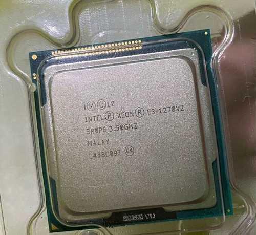 Процессор сокет 1155 intel Xeon E3-1270v2 Ivy