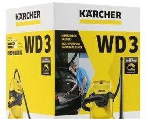 Строительный пылесос Karcher WD 3 Новый