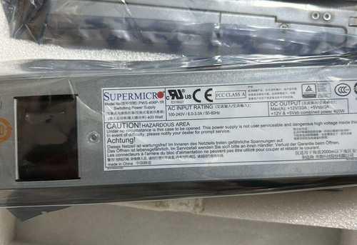 Блок питания Supermicro 400W PWS-406P-1R