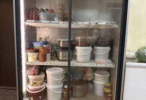 Холодильный шкаф двухдверный