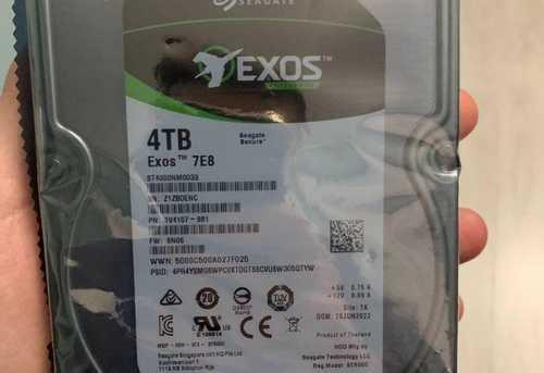 Жесткий диск Seagate Exos 4Tb