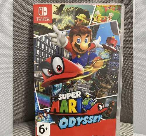 Игра Super Mario Odyssey Nintendo switch