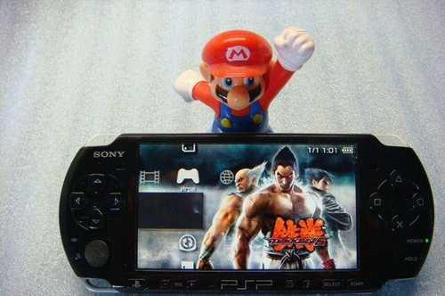 Sony PSP Slim 3008+4GB Флеш