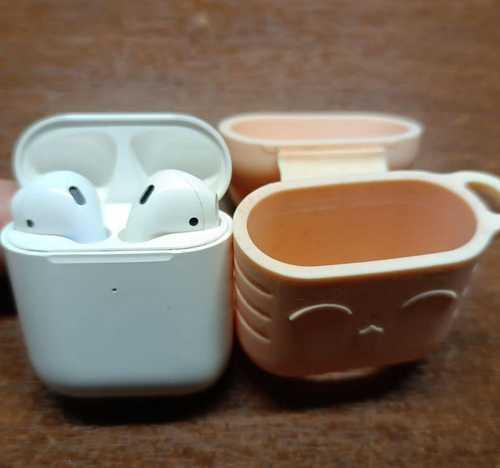 Беспроводные наушники apple airpods 2