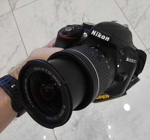 Nikon D3300 Kit пробег 6 900 + сумка