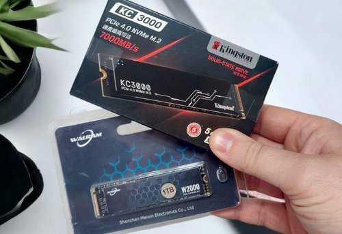 Новый SSD 1Tb Walram NVMe M.2