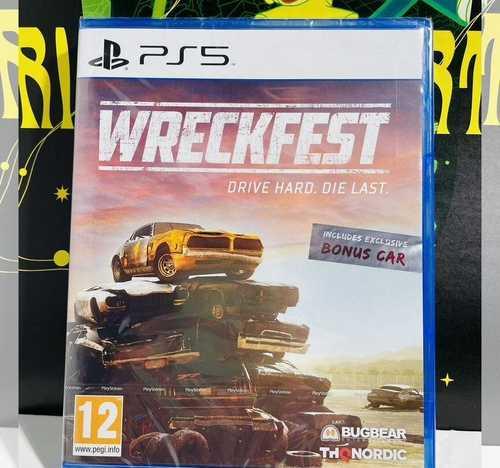 Wreckfest Drive Hard (Рус) Игра PS5 / PS5 Pro