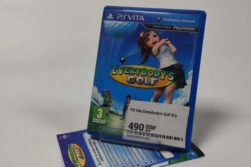 PS Vita Everybody's Golf бу