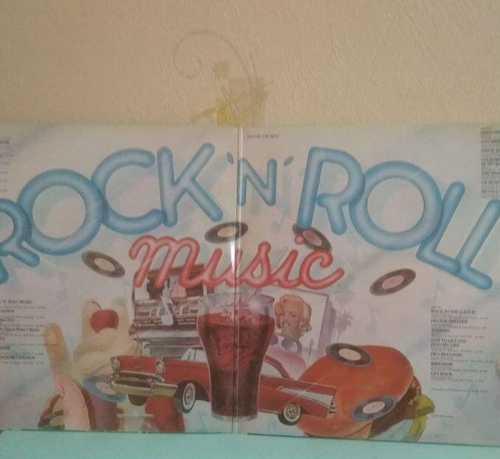 Пластинка Beatles Rock n roll music