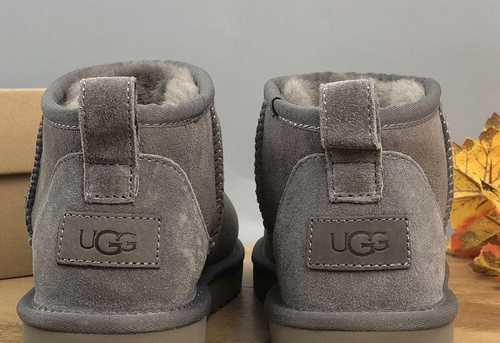 Угги женские Ugg Classic Ultra Mini Grey