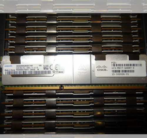 1333-1866MHz DDR3 64GB ECC REG 32GB Количество