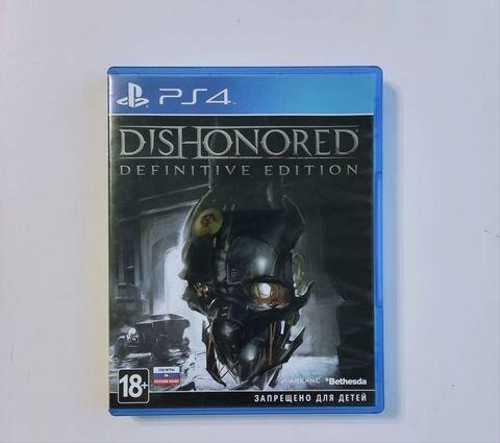 Игры для ps4 Dishonored