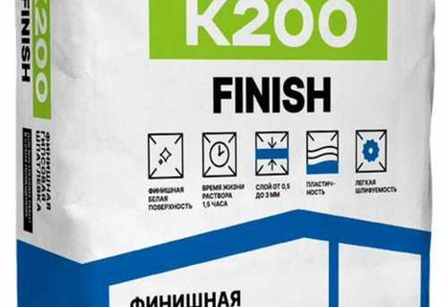 EK К200, 20 кг шпаклевка гипсовая финишная