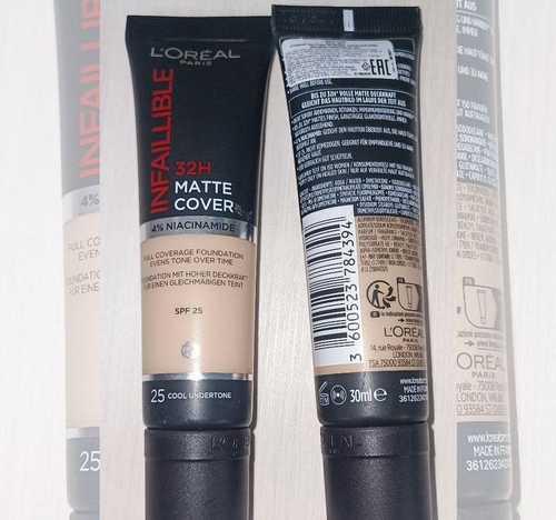 Тональный крем Loreal matte cover 32 h