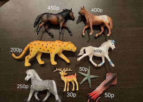 Фигурки лошадей schleich и животных
