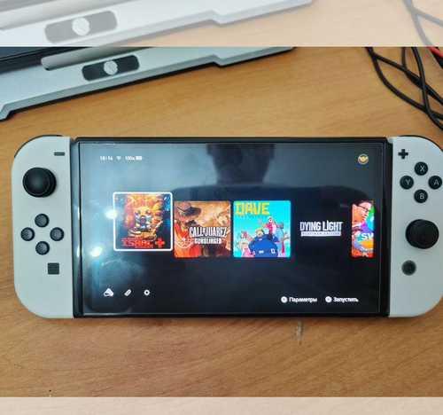 Nintendo switch oled прошитая 512 gb