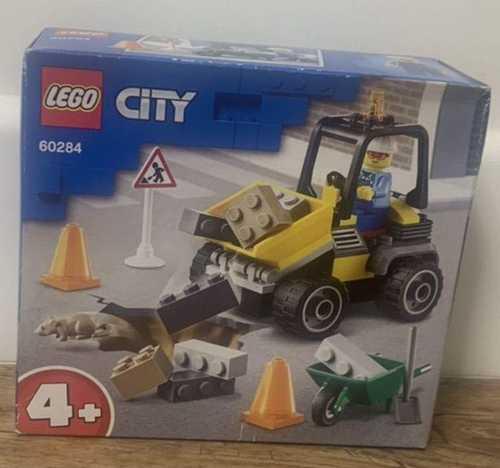 Lego City 60284 Автомобиль для дорожных работ