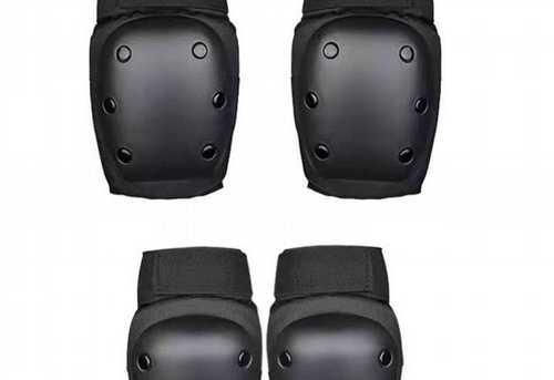 Комплект защиты колени локти Sk8stock Black