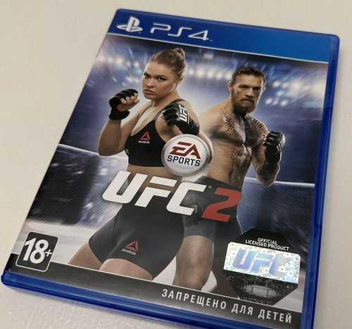 Диск ufc 2 ps4