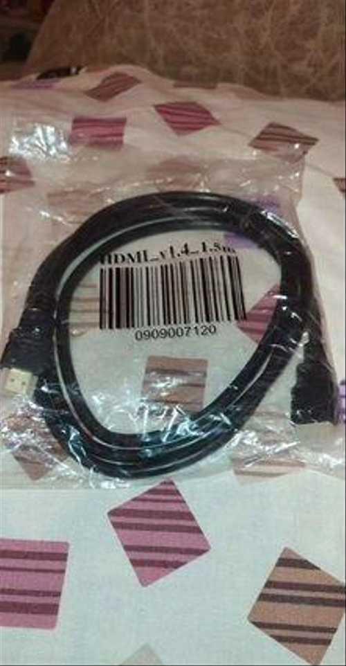 Кабель hdmi 1.5метров