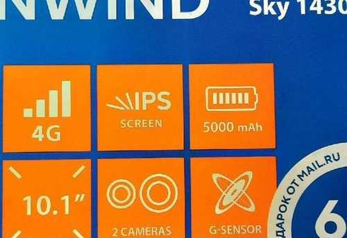 Планшет SunWind Sky 1430D 4G почти новый