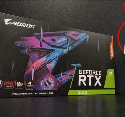 Gigabyte RTX 3070 Aorus Master 8gb /Обмен/Гарантия