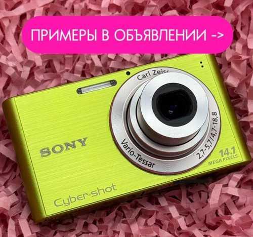 Винтажный фотоаппарат Sony DSC-W320 Y2k