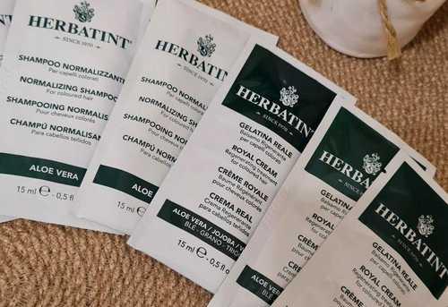 Шампунь бальзам пробники Herbatint