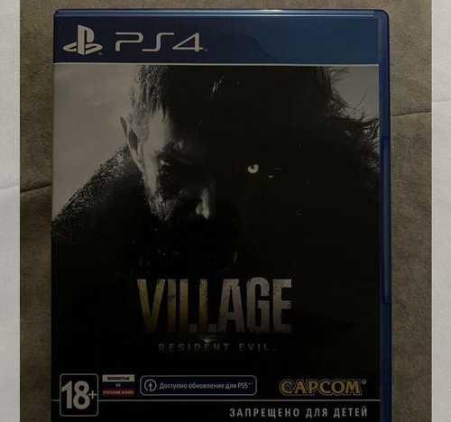 Resident evil village PS4