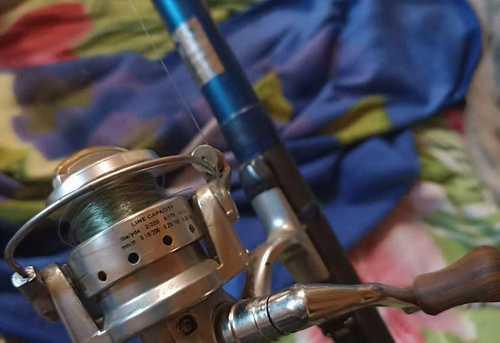 Shimano nexave 2-505 golden vs05 удочка спиннинг