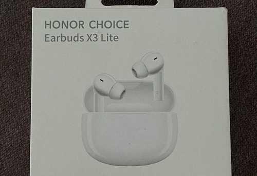 Беспроводные наушники honor earbuds x3